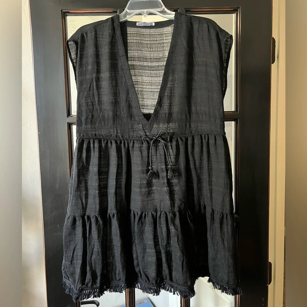 Robin Piccone | Swim | Robin Piccone Natalie Flouncy Dress Textured ...